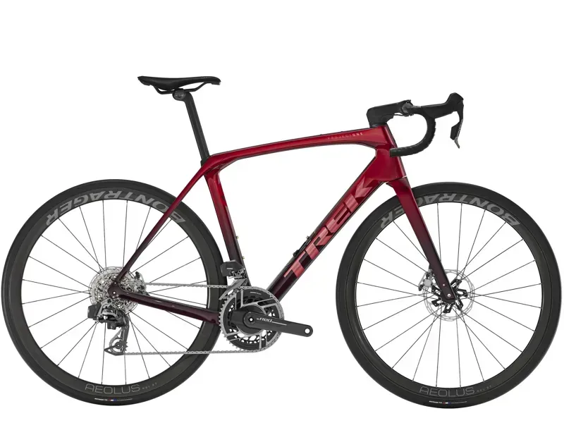 Trek Domane SLR 9 AXS Gen 4 Road Bike In Metallic Red Smoke to Red ...
