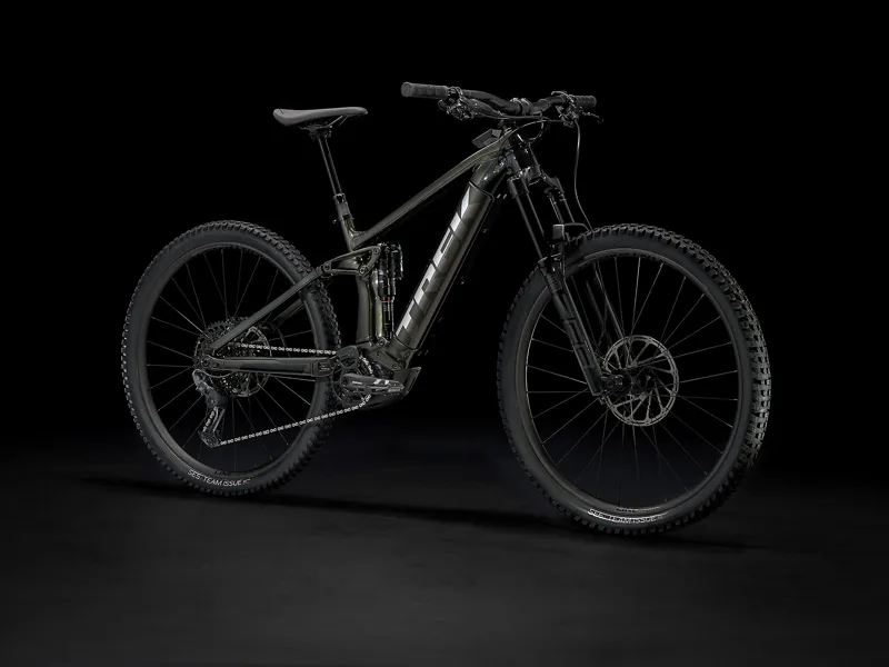 Trek Rail 9 GX Olive Trek Black Electric Mountain Bike
