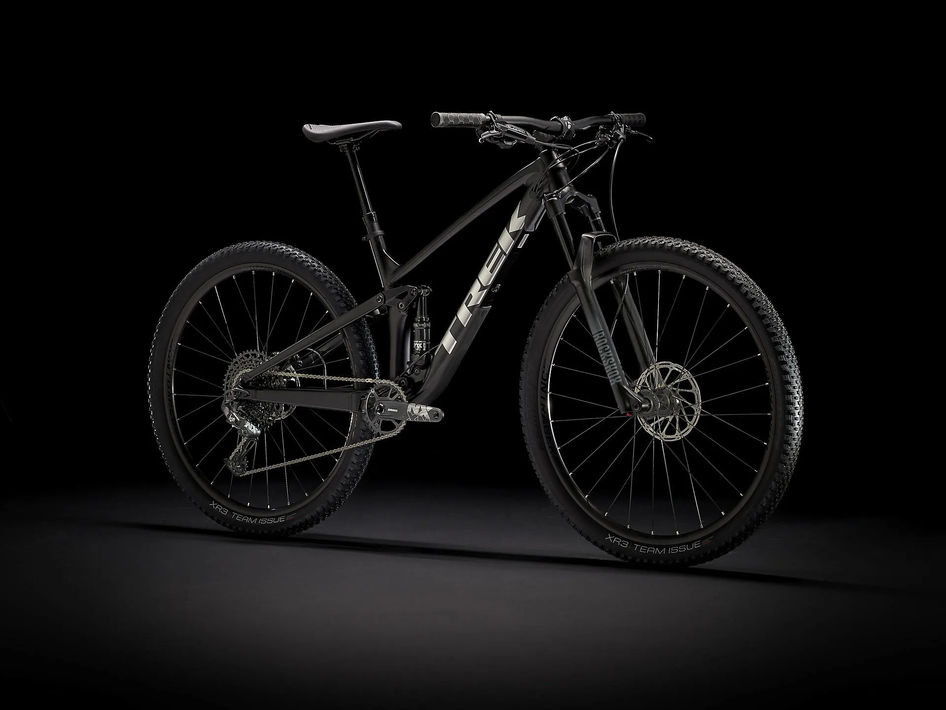 2021 Trek Top Fuel 8 NX Mountain Bike in Black